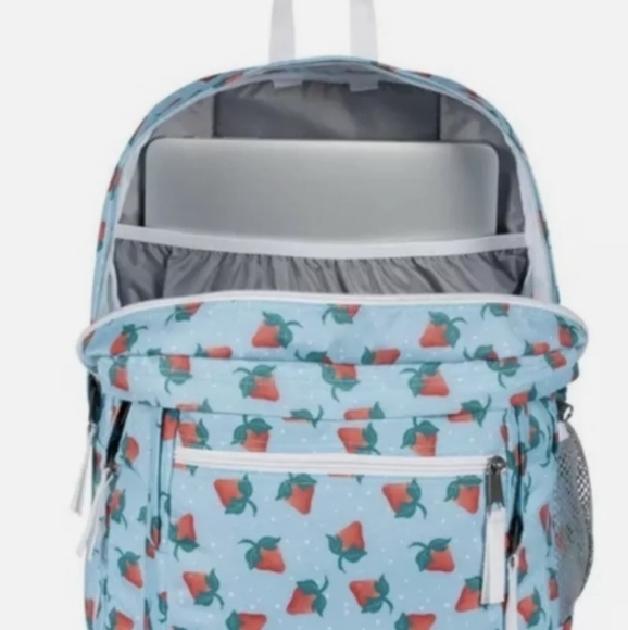 Jansport | Bags | Trans By Jansport 7 Supermax Backpack Strawberry New ...